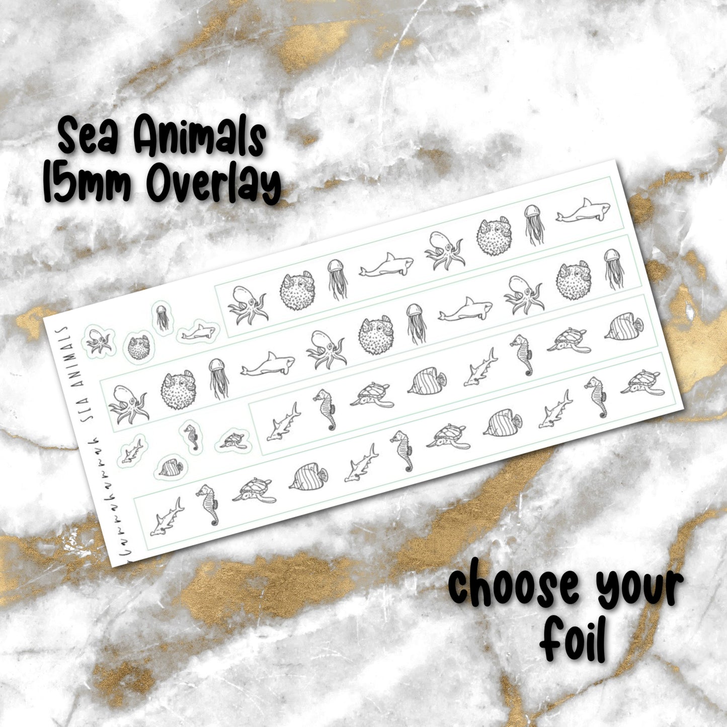 15mm Washi Overlay – Plannahannah