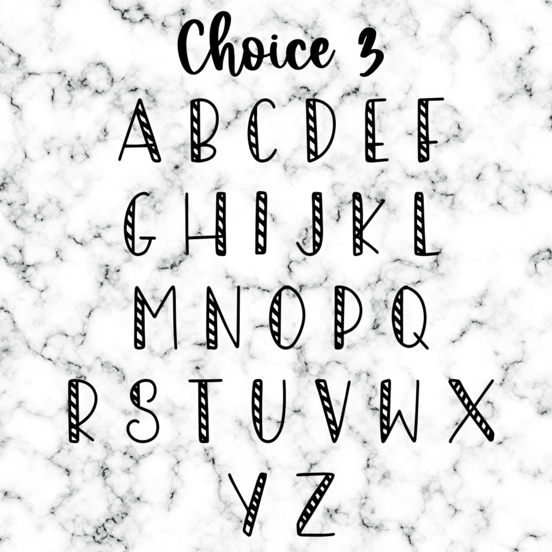 Fonts – Plannahannah