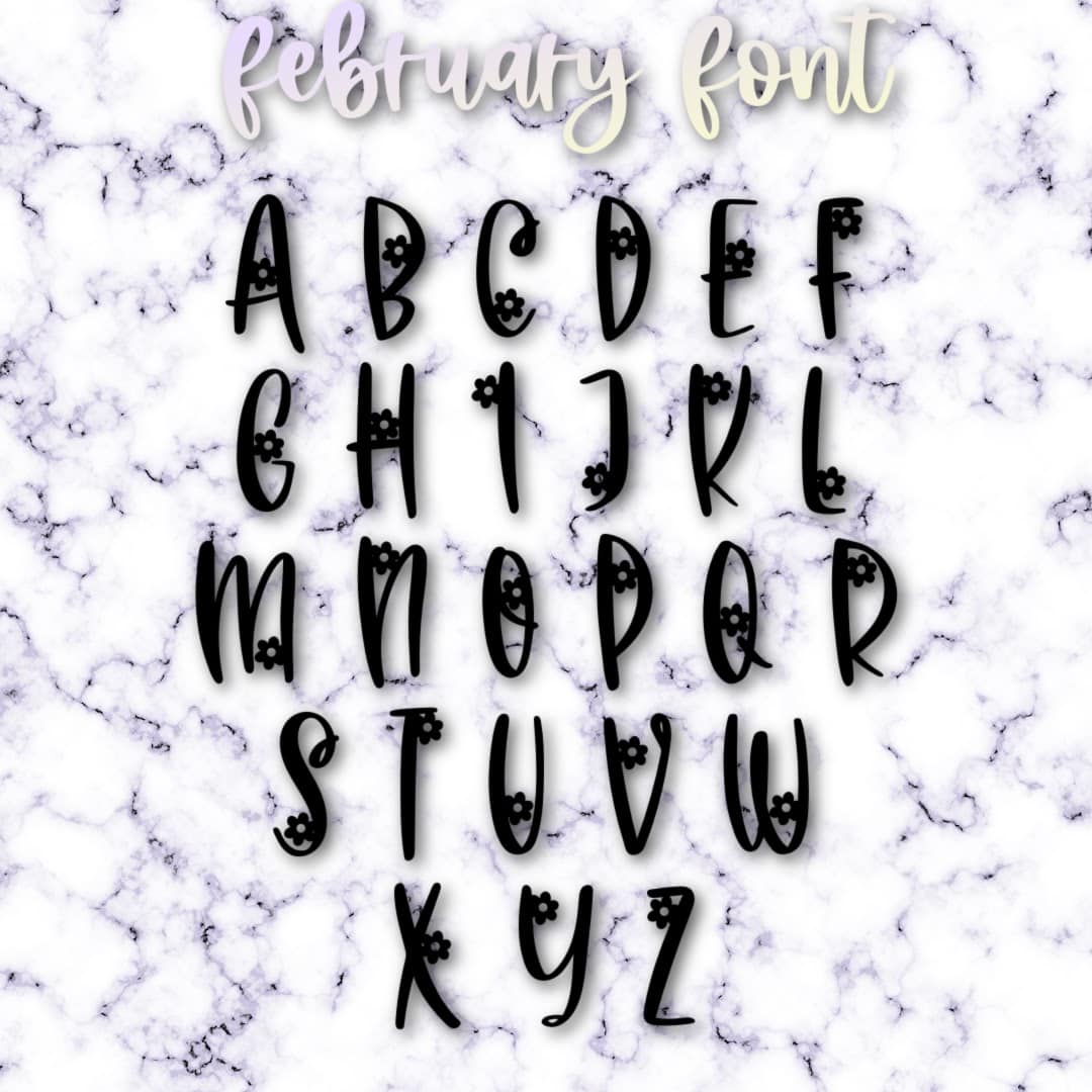 Fonts – Plannahannah