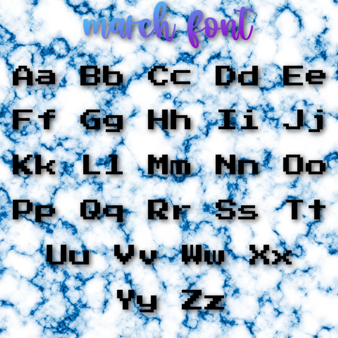 Fonts – Plannahannah