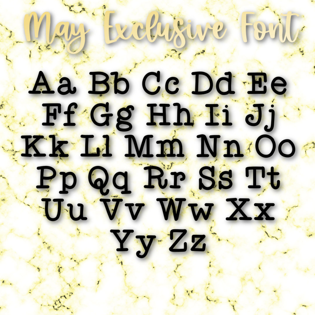 Fonts – Plannahannah