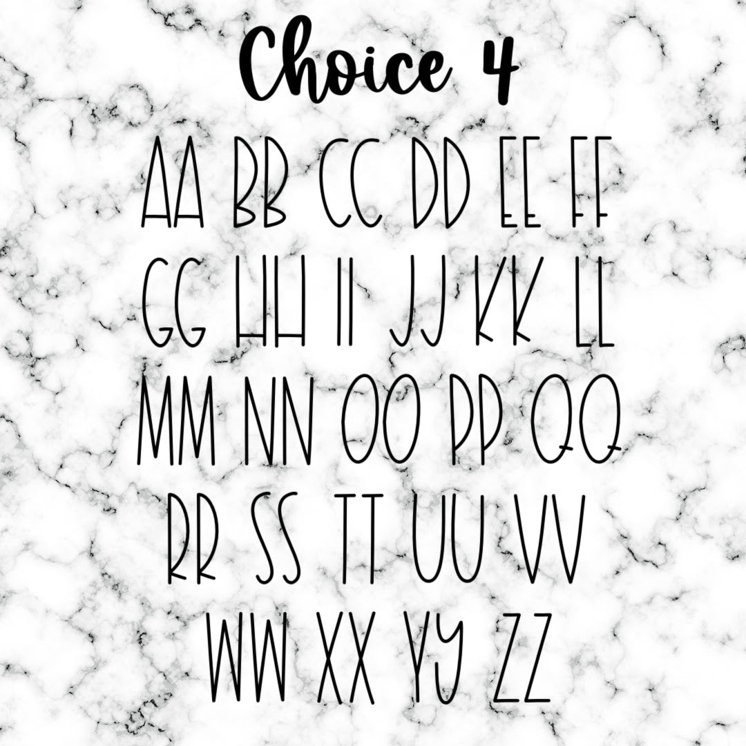 Fonts – Plannahannah