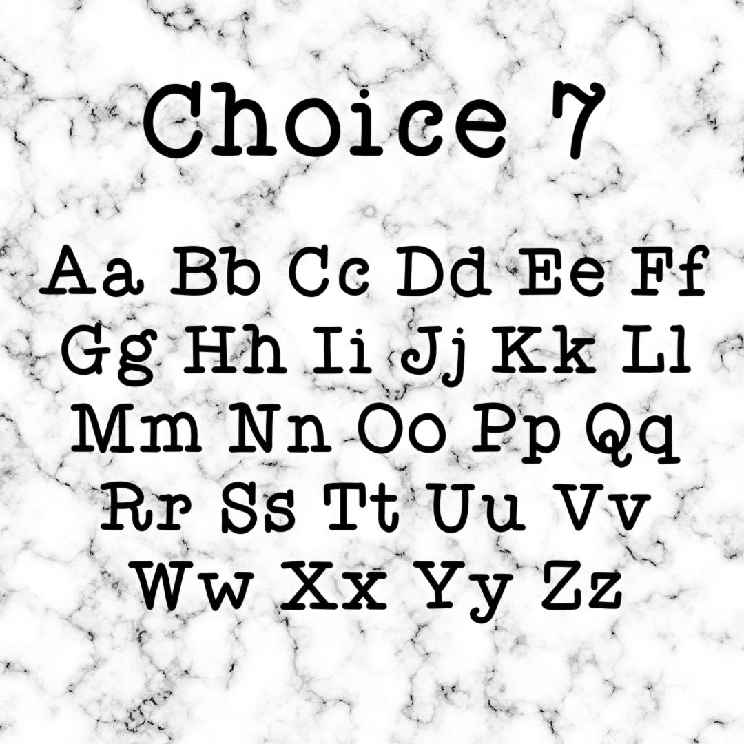 Fonts – Plannahannah