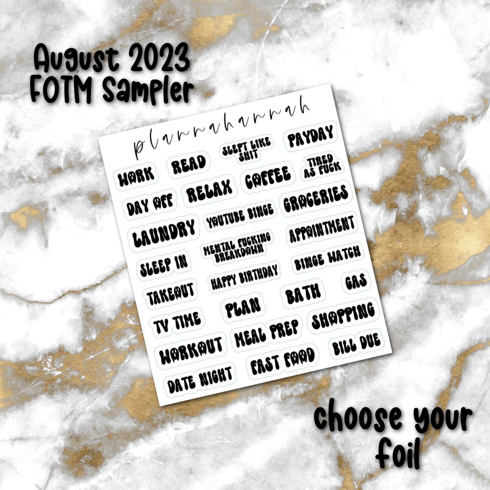 Collections – Plannahannah