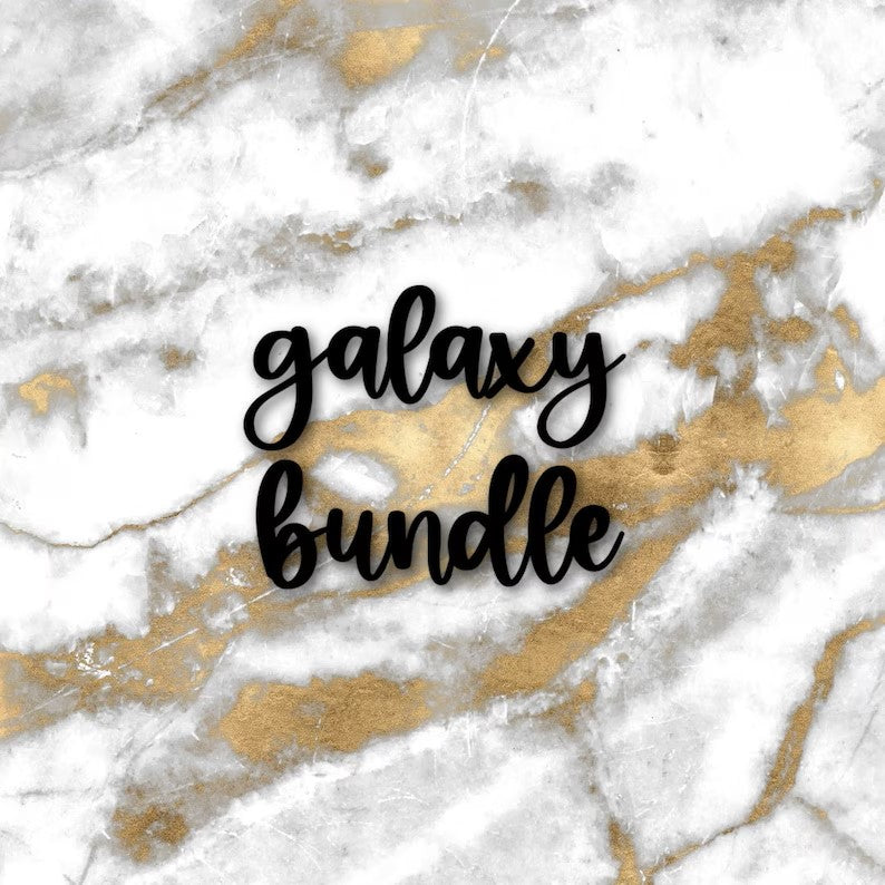 Galaxy Bundle | Foiled Sticker Bundle – Plannahannah