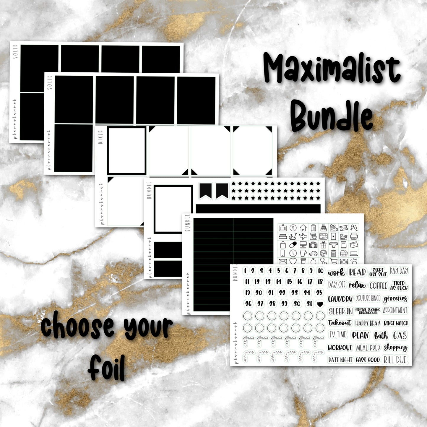 Bundles – Plannahannah