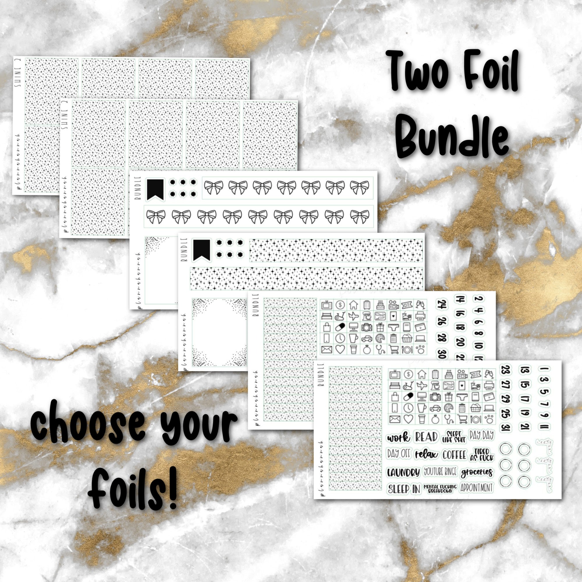 Bundles – Plannahannah