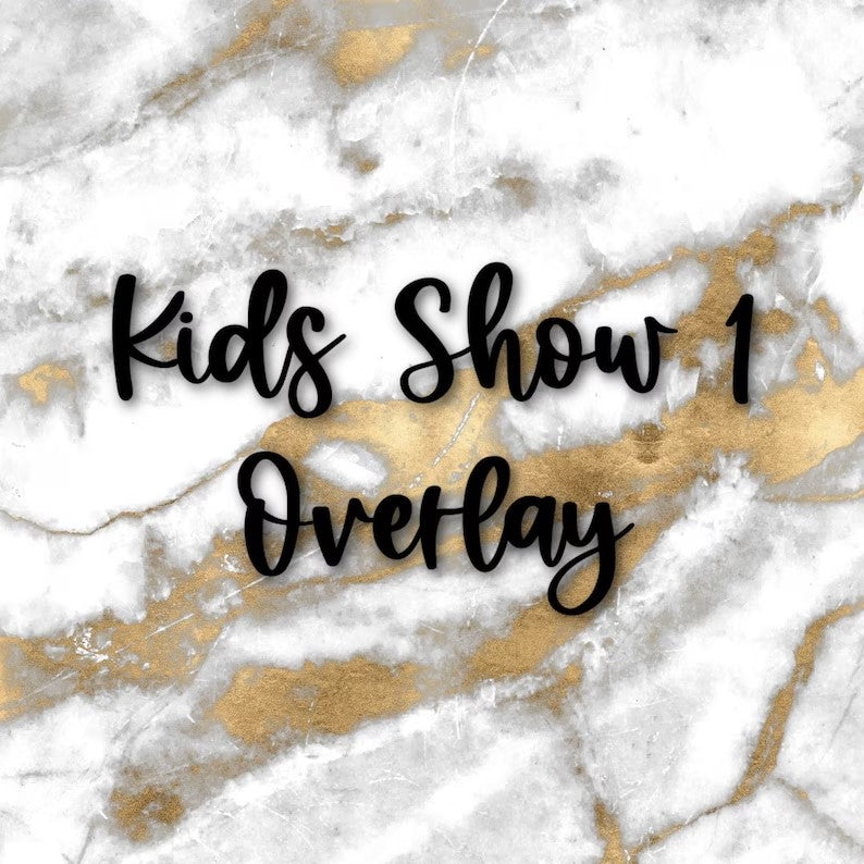 Kids Show 1 | Foiled Fandom Overlays – Plannahannah