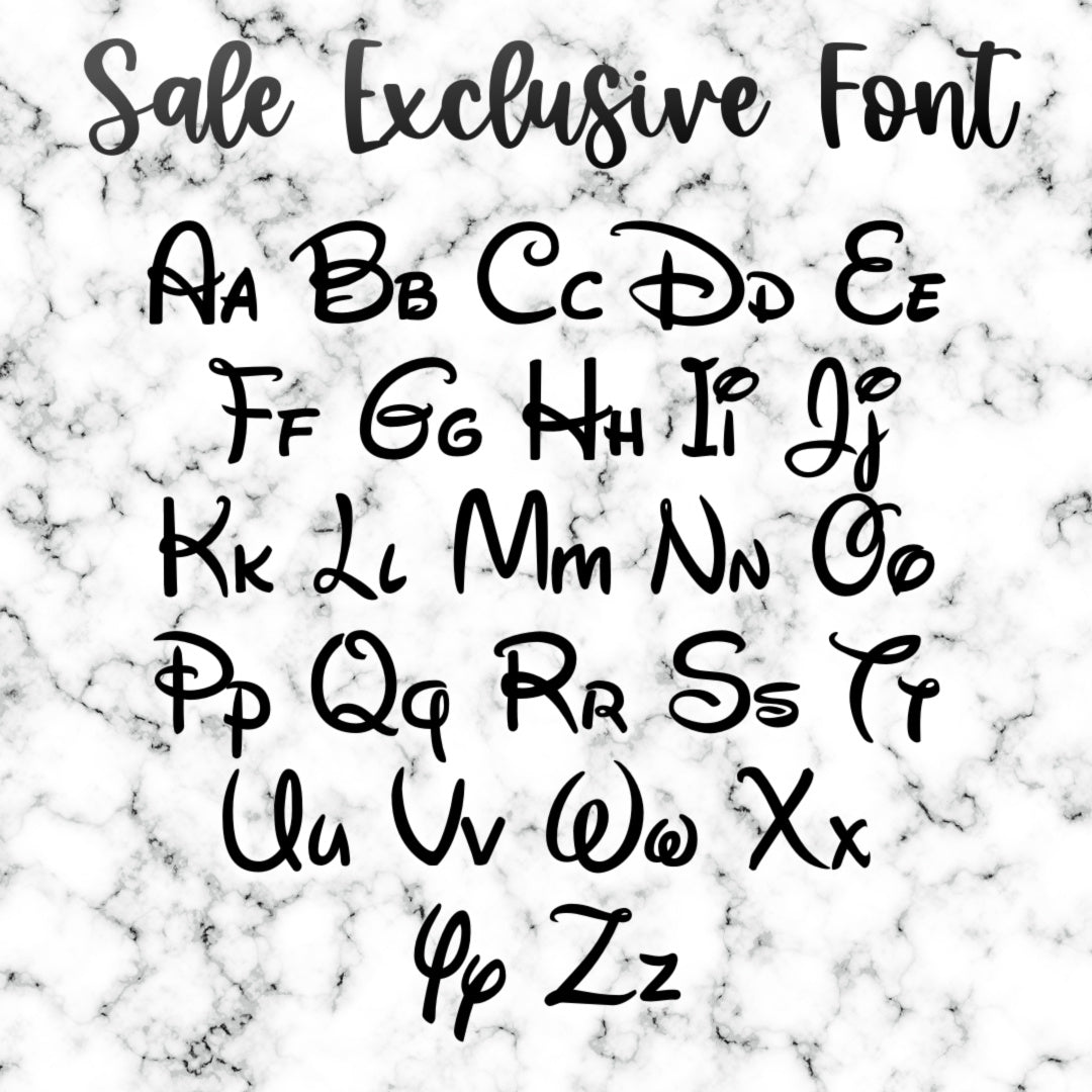 Fonts – Plannahannah